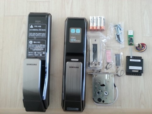 삼성비디오폰 SHT-3527XM/삼성스마트도어락 SHS-P710/ 무선연동/ 오류동 동선아파트/삼성스마트원 : 네이버 블로그