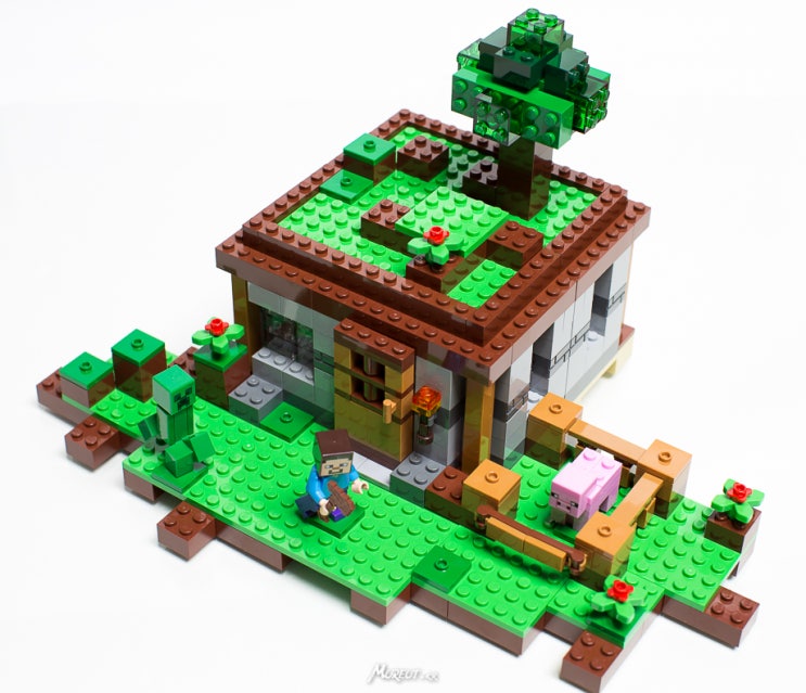 레고 마인크래프트 21115 첫 번째 밤 리뷰 with GIF : 네이버 블로그