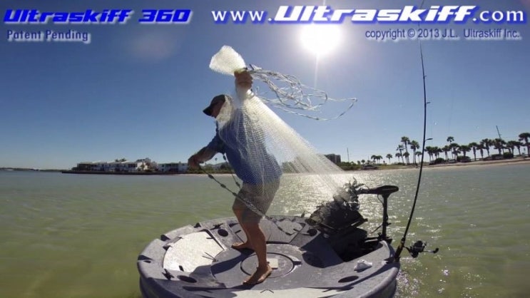 360도 회전할수 있는 개인 낚시/사냥용 보트 'Ultraskiff 360' : 네이버 블로그