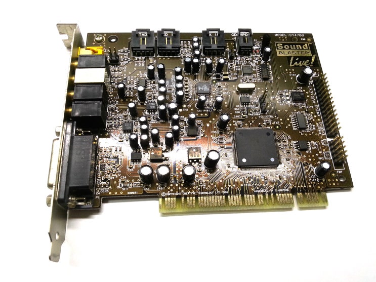 사운드 블래스터 라이브!(Sound Blaster Live! 5.1) CT4760 윈도우10 설치 및 kx드라이버 : 네이버 블로그