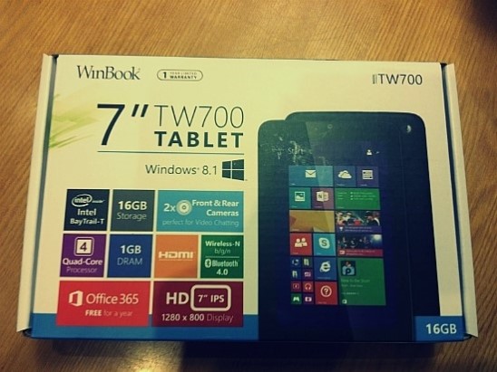 Winbook TW700 개봉기 : 네이버 블로그