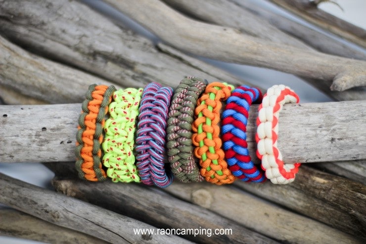 파라코드 만들기(생존팔찌)2 - 스위치백 스트랩_switchback strap 매듭법 : 네이버 블로그