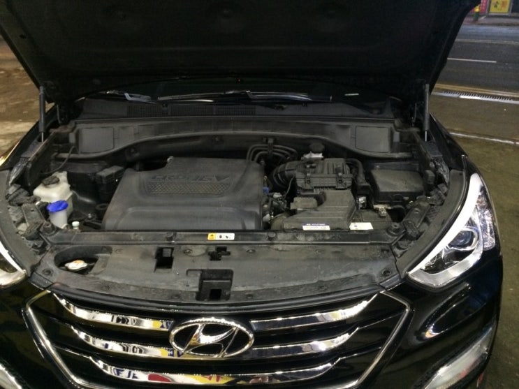 ♥현대 싼타페DM 로케트 GB90L 교환♥ 천안 자동차 배터리 : 네이버 블로그