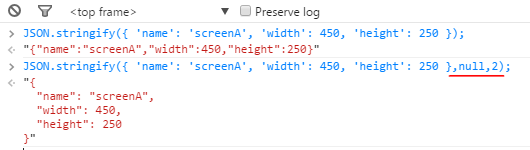 [javascript] JSON API - JSON.stringify() json 형태의 문자열을 JSON객체로 > JSON ...