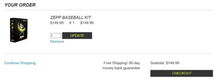 은이아부지 구매진행상황_Zepp 3D Baseball Kit / 젭 3D 야구킷트 : 네이버 블로그