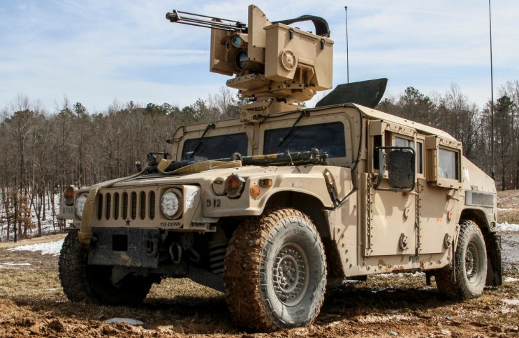 ⁠⁠⁠미 육군 험비에 장착된 '크로우스-II(CROWS II)' : 네이버 블로그