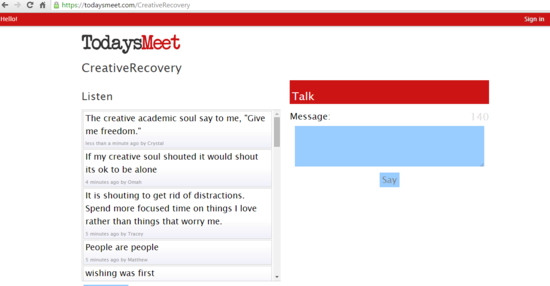 [온라인 토론, 실시간 대화] 수업 중에 쓸 수 있는 좋은 웹사이트 추천 TodaysMeet : 네이버 블로그