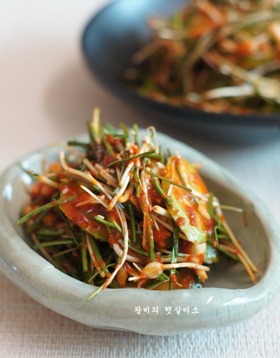 달래오이생채 달래오이무침 봄향기 가득한 달래요리와 달래효능 네이버 블로그