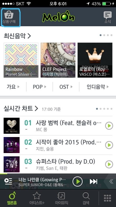 How to buy the music ticket for both download and streaming from "MELON ...