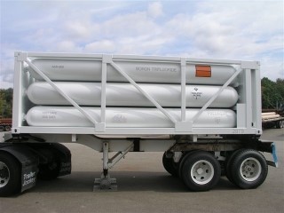 MEGC's (Multiple Element Gas Containers) 또는 ISO Tube skid 또는 Tube ...