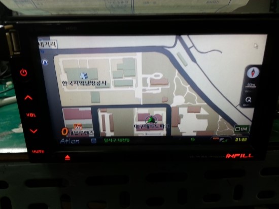올인원 네비게이션 수리 대구 네비게이션 수리 대구 네비 수리 맥산 인필 E3 G4 Infill 매립 네비게이션수리