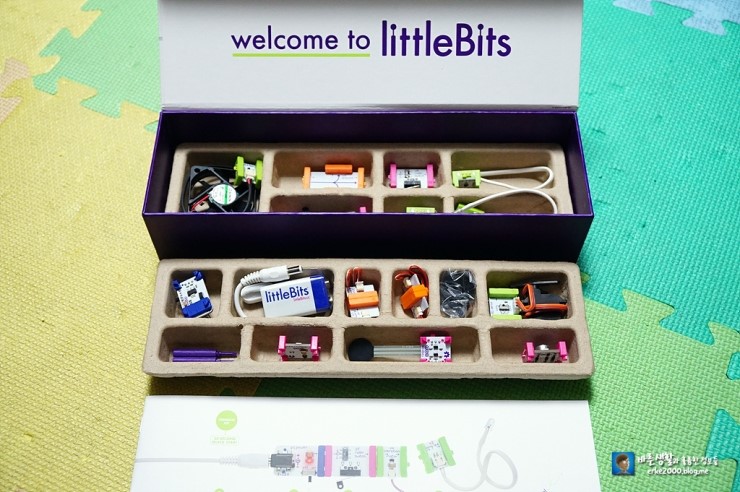 리틀비츠 프리미엄킷 개봉기 / littleBits Premium KIT /소프트웨어교육 SW교육 IOT : 네이버 블로그