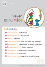 노부영 Seven Blind Mice 워크시트 소개 : 네이버 블로그