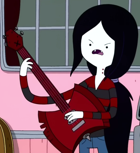 어드벤처타임 Song : 마셀린 - 아빠, 왜 내 감자튀김을 먹었나요? (Marceline - Fry Song : Why did ...