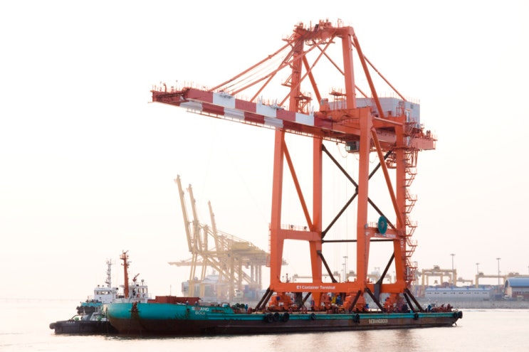 인천항 컨테이너 크레인 RMQC 운송 - 2008년 11월 : 네이버 블로그