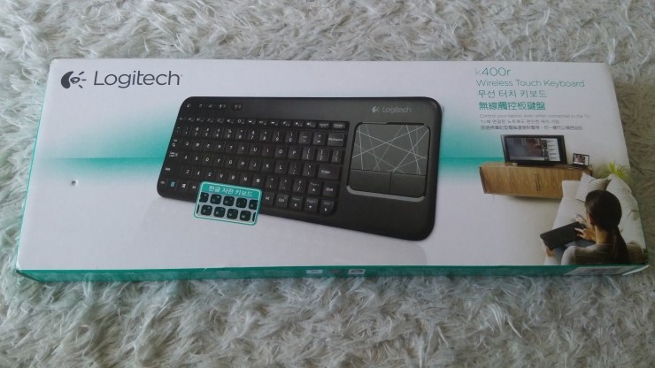 [PC] Logitech : k400r Wireless Touch Keyboard (로지텍 : k400r 무선 터치 키보드 ...