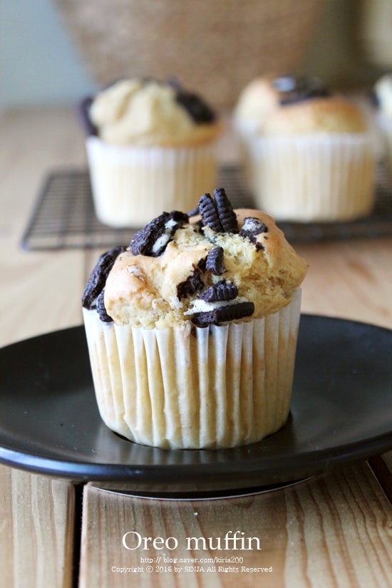 바닐라 오레오머핀 Oreo muffin : 네이버 블로그