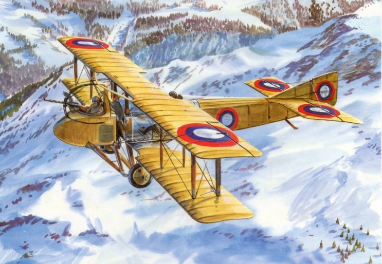 독특한 폼의 복엽 전투기 - SPAD A.2 : 네이버 블로그