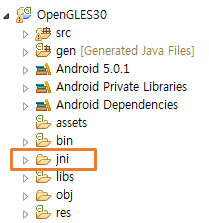 [OpenGL ES 3.0] Native 코드 기반 Android 프로젝트 만들기 : 네이버 블로그