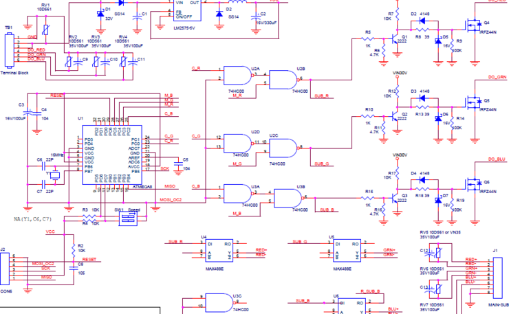 RGB Controller 회로 : 네이버 블로그