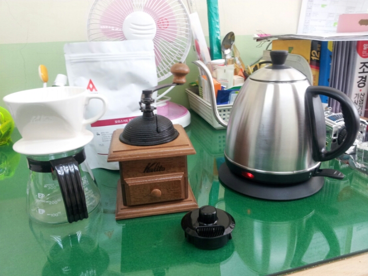 Kalita hand-drip set/칼리타 핸드드립 세트/칼리타 드립커피/모모스 커피 원두 프루티봉봉/커피 맛있게 내리는 법 ...