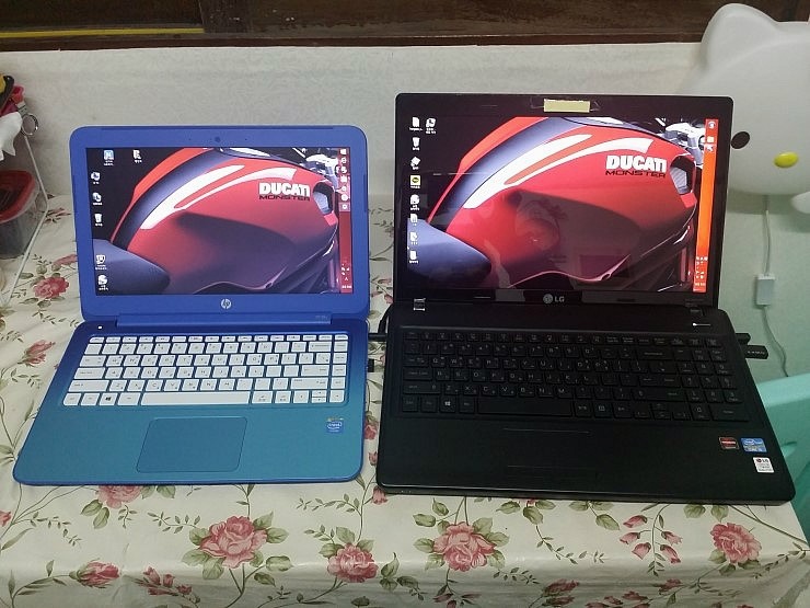 HP 스트림 시리즈 쓸만한가? - LG SD550 60K 와 비교 - : 네이버 블로그