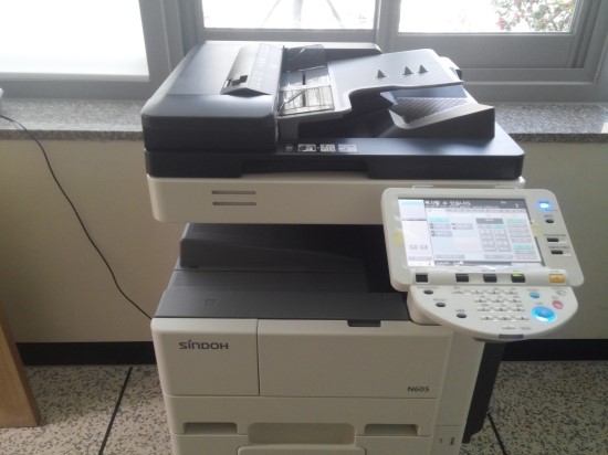 신도리코 N600과 동일한 N605 모델 : 네이버 블로그