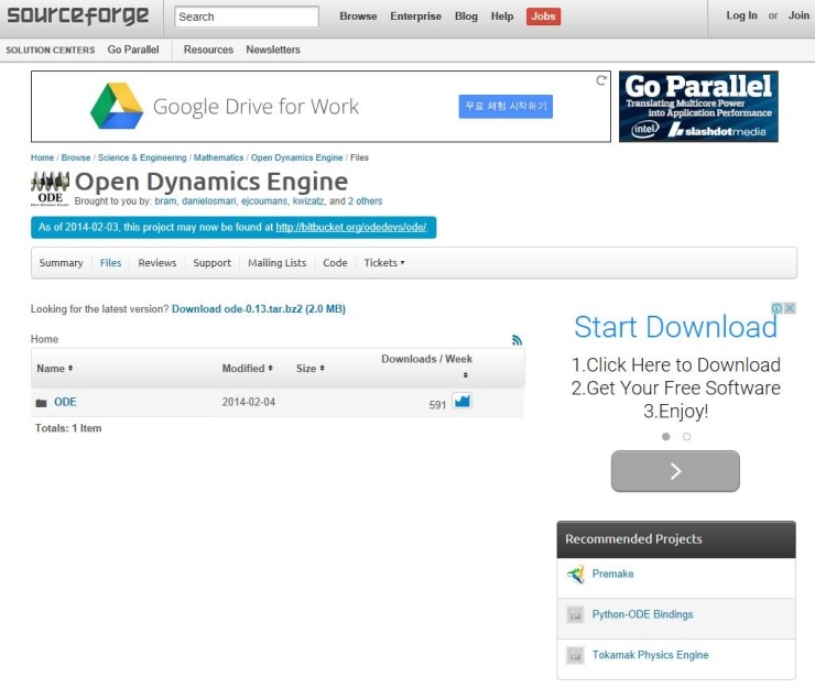 ODE 1. ODE(Open Dynamics Engine)설치와 Visual Studio환경설정 : 네이버 블로그