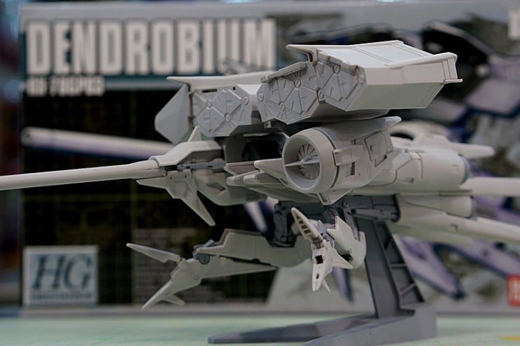 도색의뢰작[HGM]1/550 RX-78GP03 DENDROBIUM 서페이서 프라이머 도포 & 가조. : 네이버 블로그