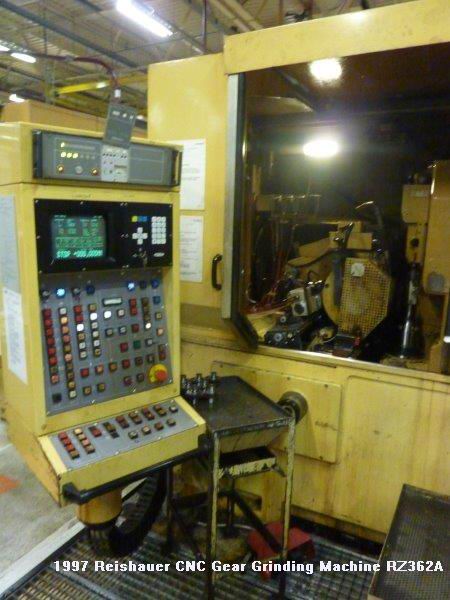 매매완료 - 1997 Reishauer CNC Gear Grinding Machine RZ362A - 중고기계 수입중개 ...