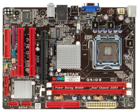 Biostar G41D3 Ver. 6.3,인텔(소켓775) / Intel G41 / Micro-ATX / DDR3 / PCI ...