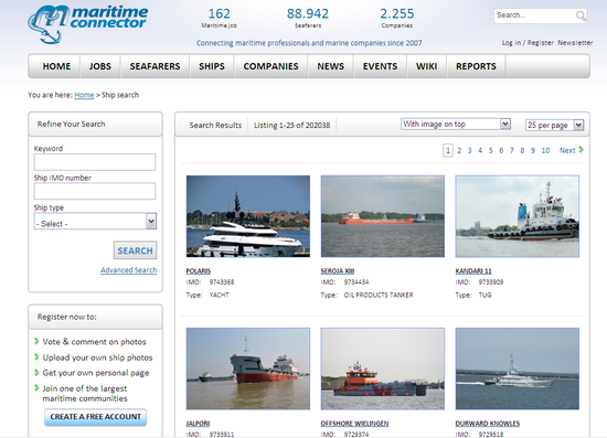 IMO CODE조회 사이트-구글,MARITIME CONNECTOR : 네이버 블로그