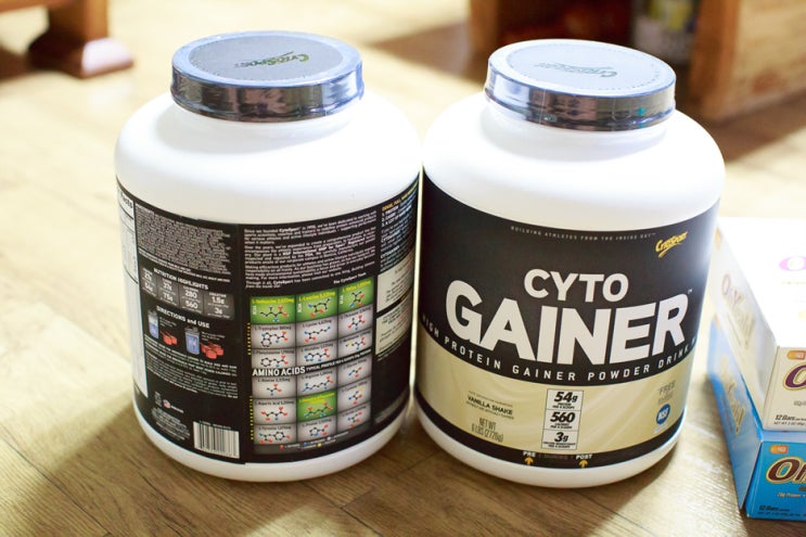 단백질보충제 추천 / 사이토게이너(CytoGainer), 오예바(Oh Yeah!) : 네이버 블로그