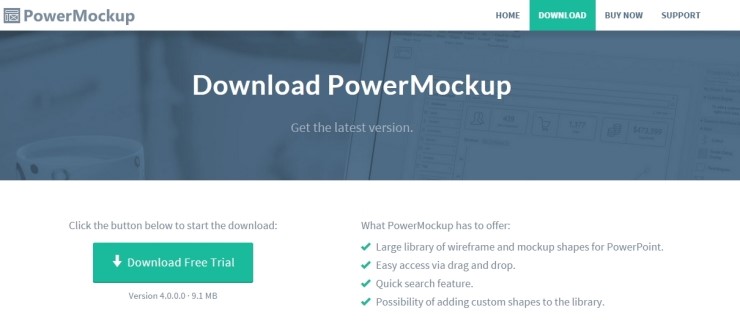 파워목업(Powermockup)으로 ppt로 스토리보드를 작성할때 유용한 애드온(add-on)을 사용하다. : 네이버 블로그