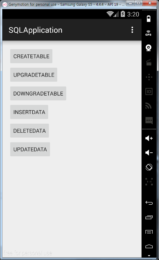 안드로이드 스튜디오 ( Android Studio ) - 6-9 SQL 데이터베이스 데이터 저장 예제 ( Saving Data ...