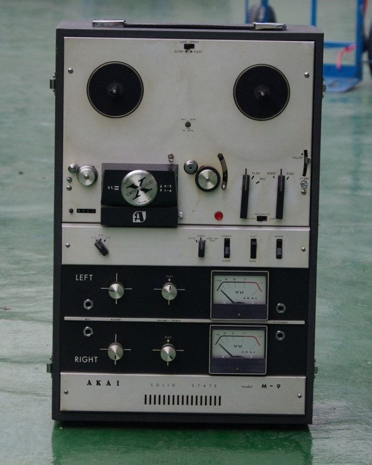 (품절) M-9 중고/AKAI SOLID STATE model M-9 아카이 스테레오 릴데크중고,릴레코더중고 : 네이버 블로그