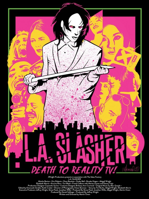 L.A 슬래셔 (L.A. Slasher) 네번째 최신포스터 / 미국-영국 범죄판타지코미디영화 : 네이버 블로그