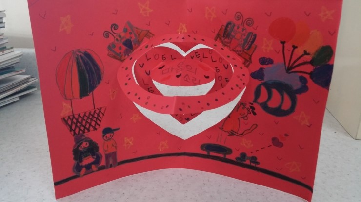 [미술강의]북아트/하트/입체카드/그리기꾸미기만들기 : 네이버 블로그