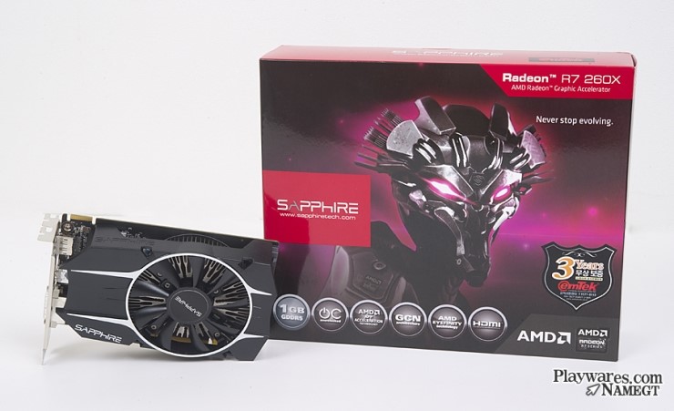 SAPPHIRE Radeon R7 260X OC D5 1GB 리뷰 : 네이버 블로그