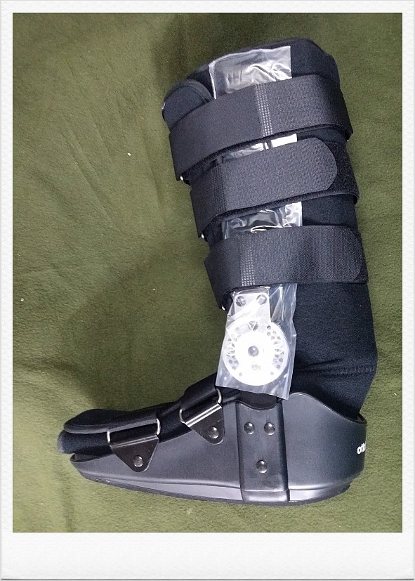 각도조절워커(ROM walker) 사용 설명 : 아킬레스건 파열 또는 수술시 : 네이버 블로그