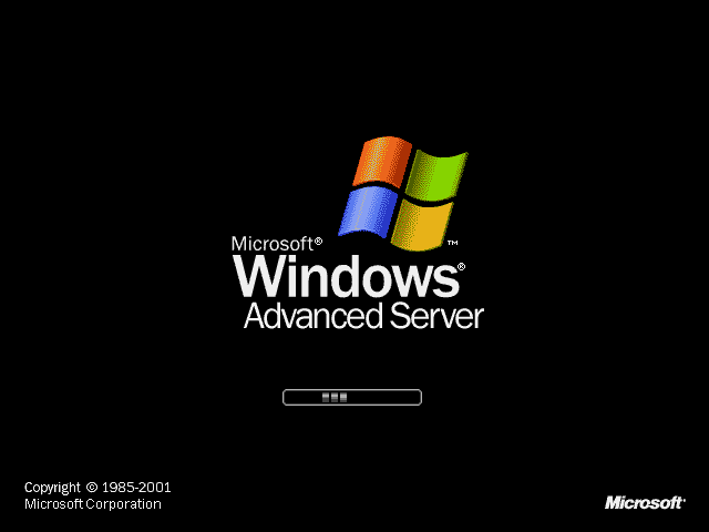 Microsoft Windows Server 2003 AdvancedServer (Codename Whistler) Build ...