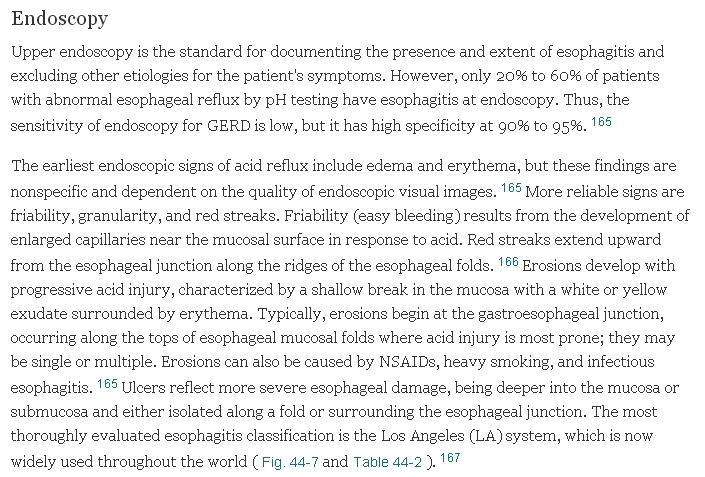 역류성 식도염, LA 분류, Reflux esophagitis LA classification : 네이버 블로그
