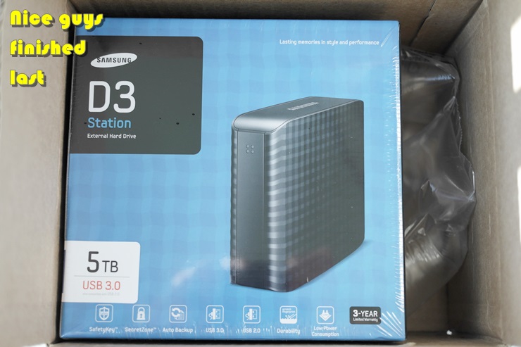 Sasung D3 Starion 5TB USB 3.0 External Hard Drive (삼성 D3 station 5TB 외장 ...