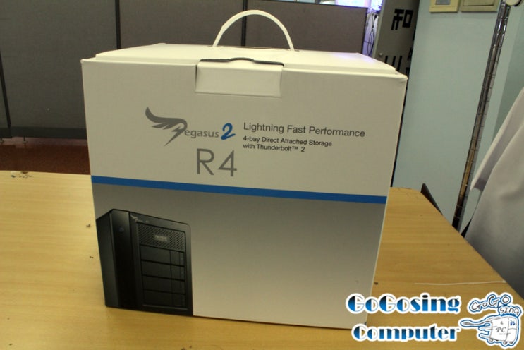 선더볼트 외장하드 프라미스 페가수스2 (promiss pegasus r4) 살짝 개봉해봤어요 : 네이버 블로그