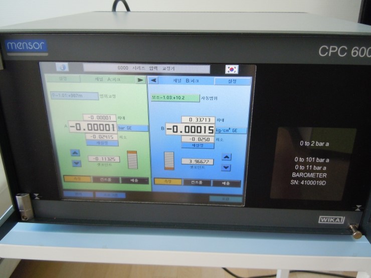 WIKA 압력 컨트롤러 Pressure Controller 압력교정기 CPC6000 의 사용기 : 네이버 블로그