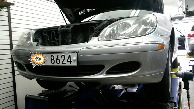 벤츠 S500 W220 디스크연마 및 라이닝교환모터파크브레이크소음 장안동디스크연마 수입차정비 이야기 네이버 블로그