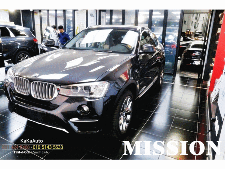 Bmw X4 퀄리티썬팅♧ 산본카썬팅안양차량선팅의왕자동차썬팅인덕원 관양동 동편마을 열차단썬팅 Suv와 스포츠쿠페의 유전자를