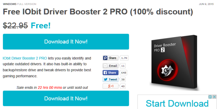 IObit Driver Booster 2 PRO [1년 무료 라이센스] : 네이버 블로그