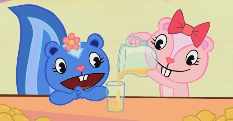 해피트리프렌즈 34화-Eyes Cold Lemonade (Blurb) : 네이버 블로그