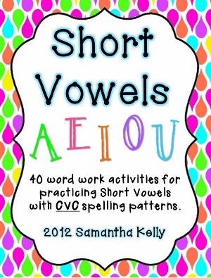 파닉스 Flash Cards 7- Short Vowels Sounds : 네이버 블로그